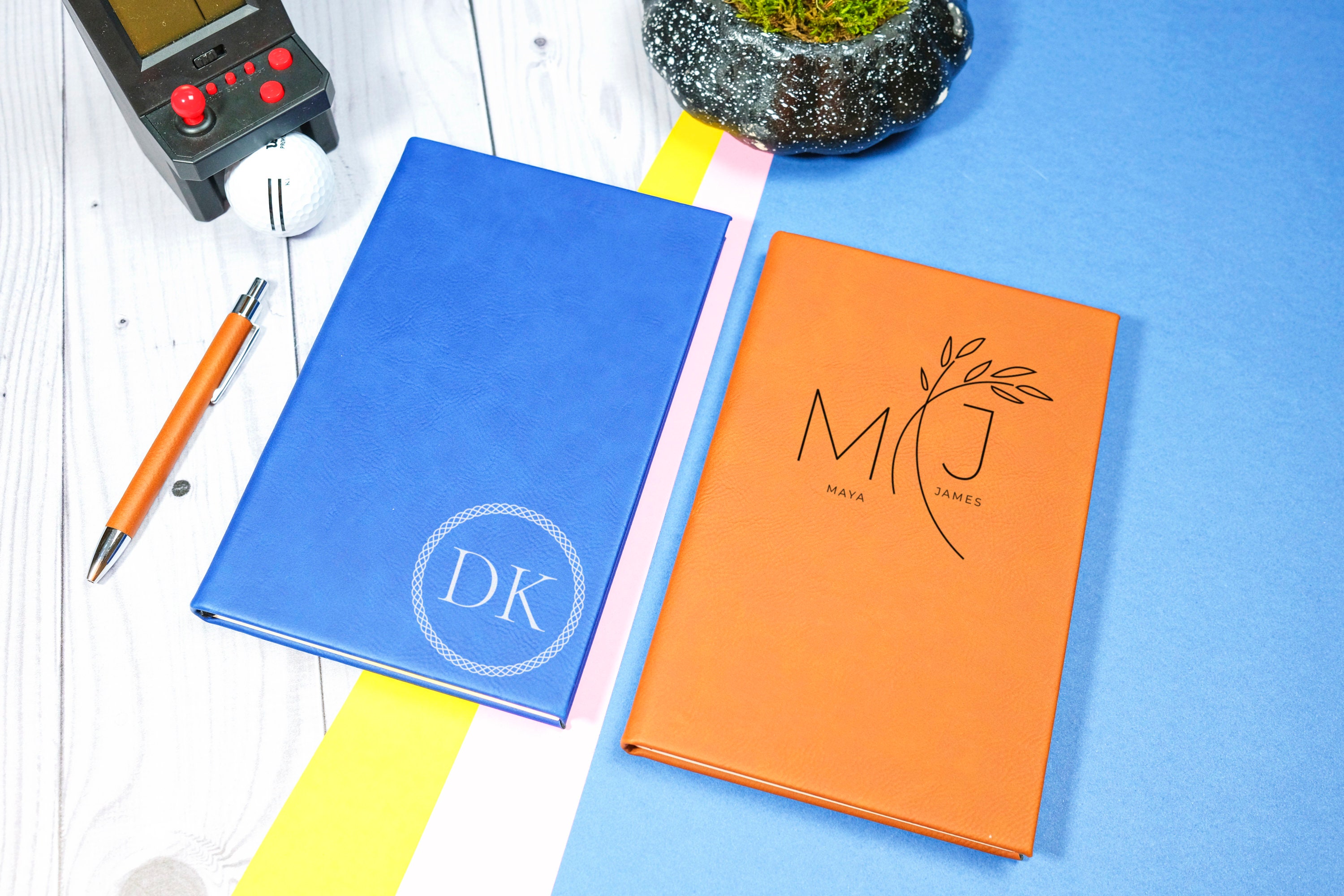 Custom Company Logo Journal, Company Name Engraved Journal, Logo ...