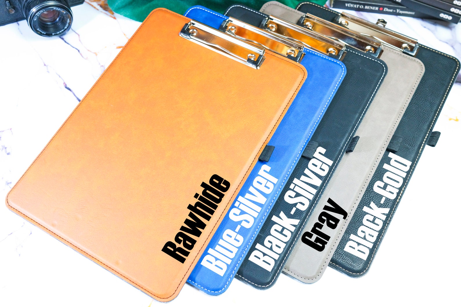 Birth Flower Clipboard, Custom Clipboard, Personalized Leather ...