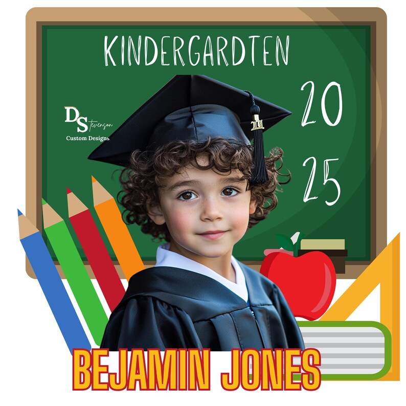Pre-k/kindergarten Graduation Canva Templates | Editable | Free Canva ...