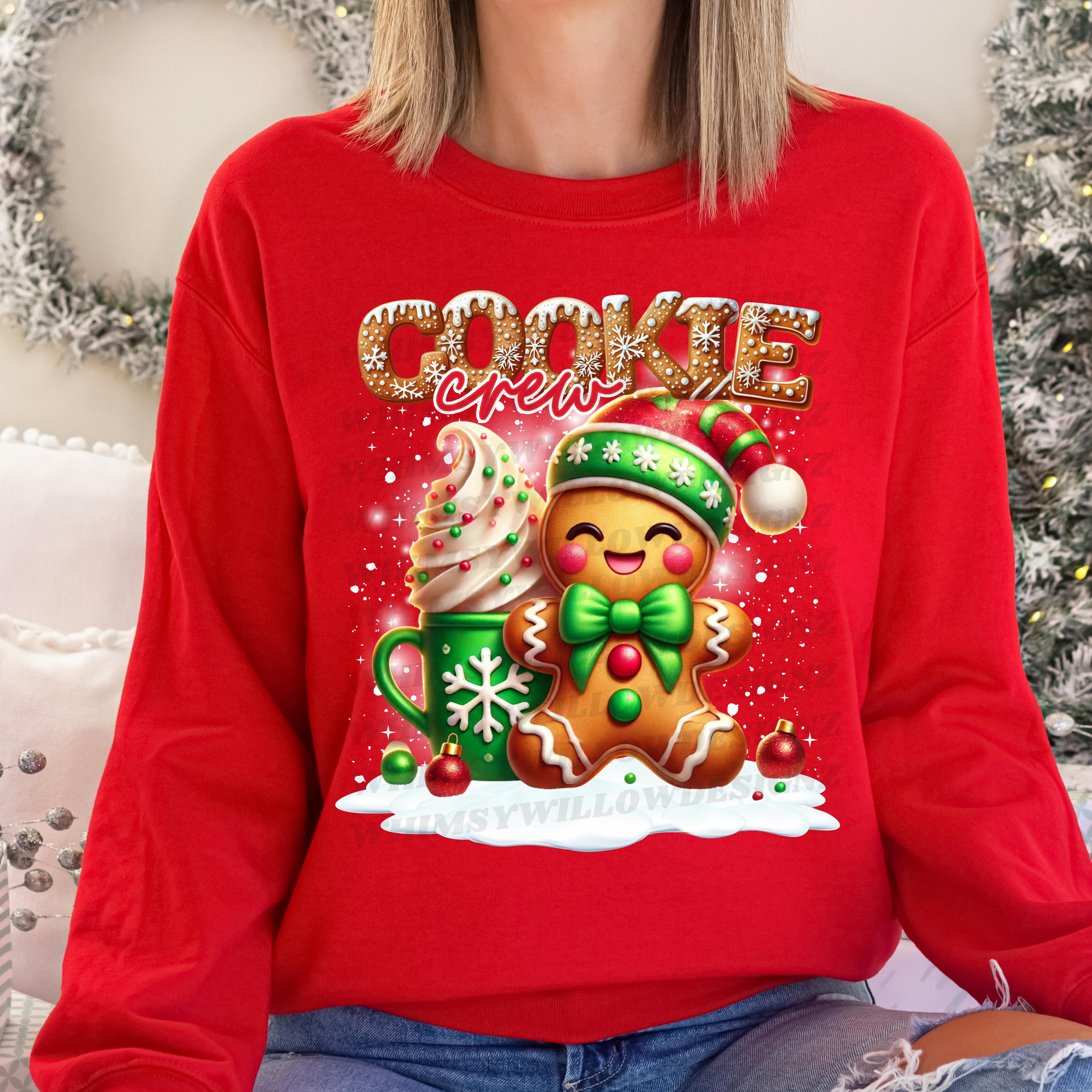 300 DPI Gingerbread Cookie Crew PNG File Only - Etsy