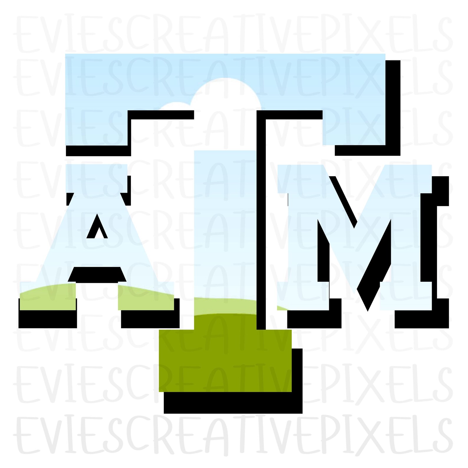 Texas A&M Logo Canva Frame Template: Aggie DIY Design (digital Download ...