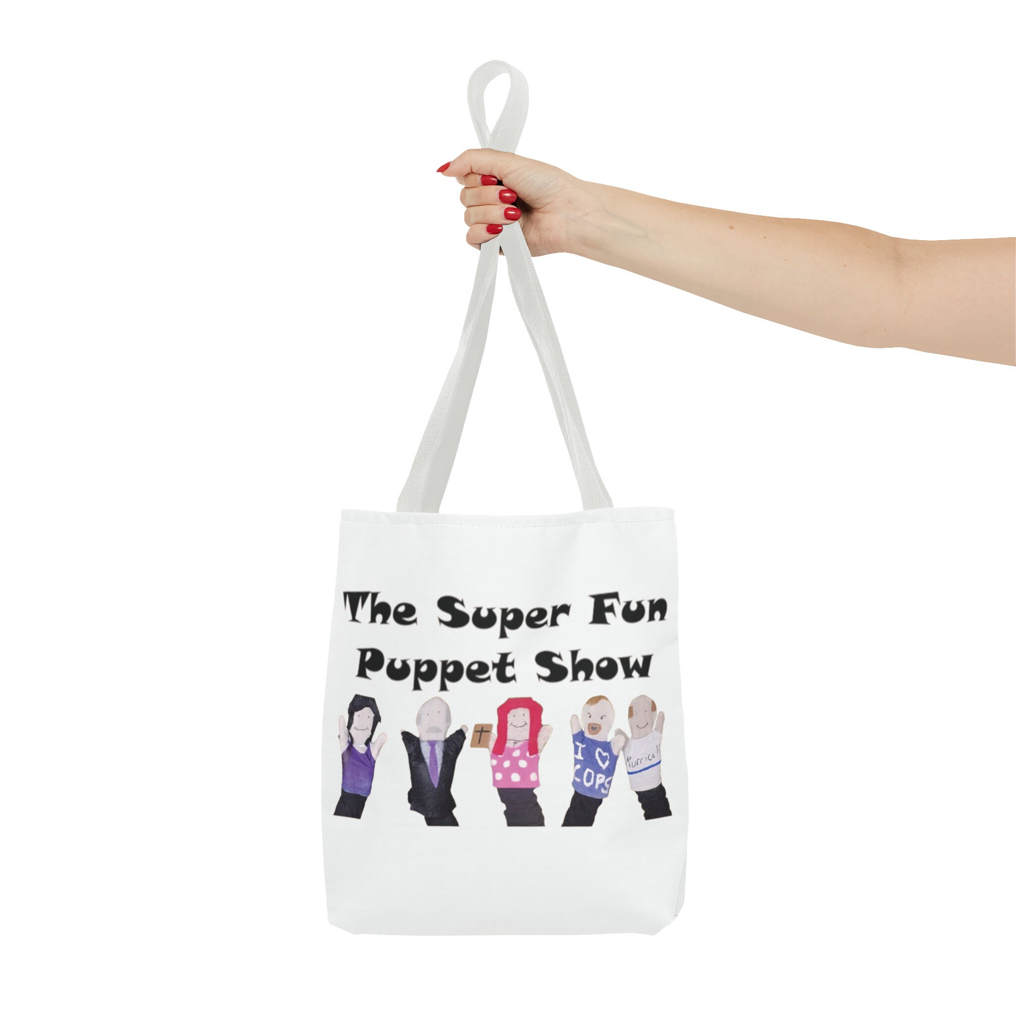 Tote Bag the Super Fun Puppet Show Theme - Etsy