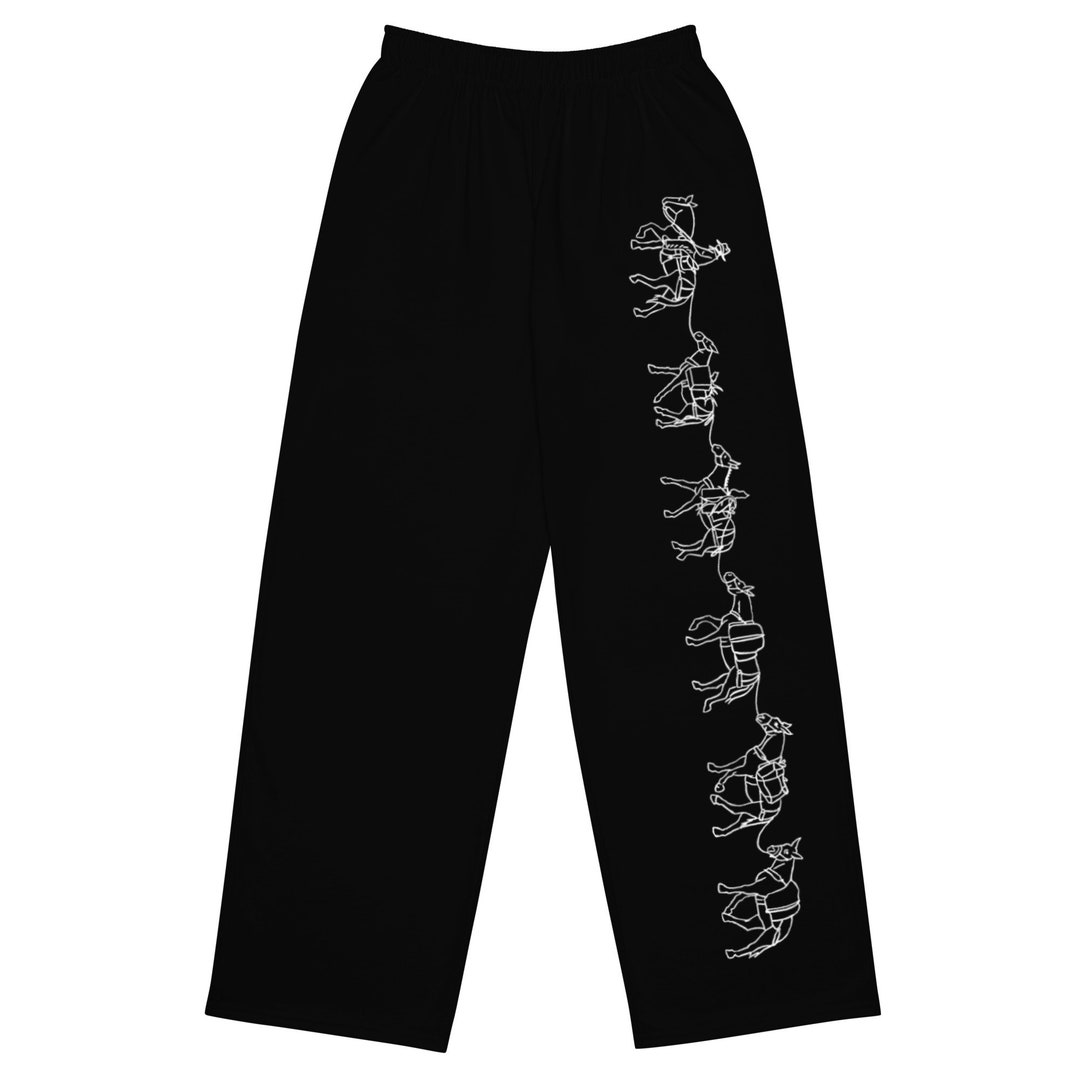 Pack String Pants (black) - Pack Trip, Mule String, Muleskinner, Elk ...