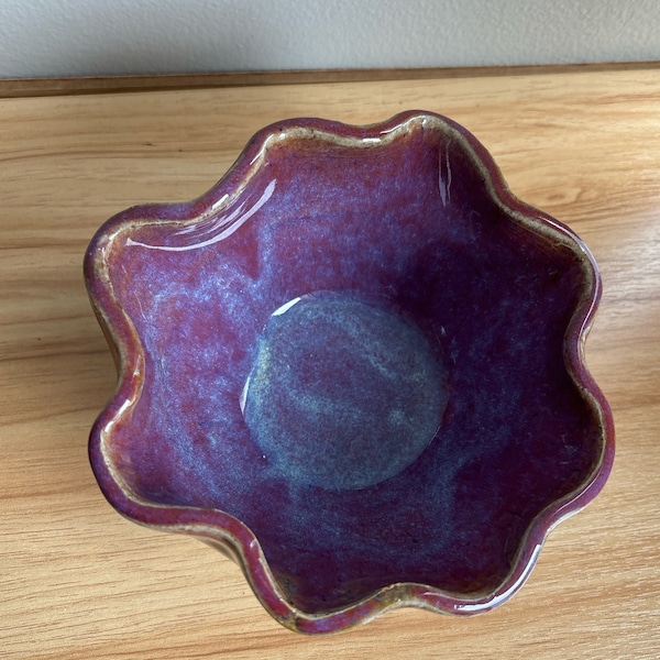 Handmade Purple Pottery - Etsy