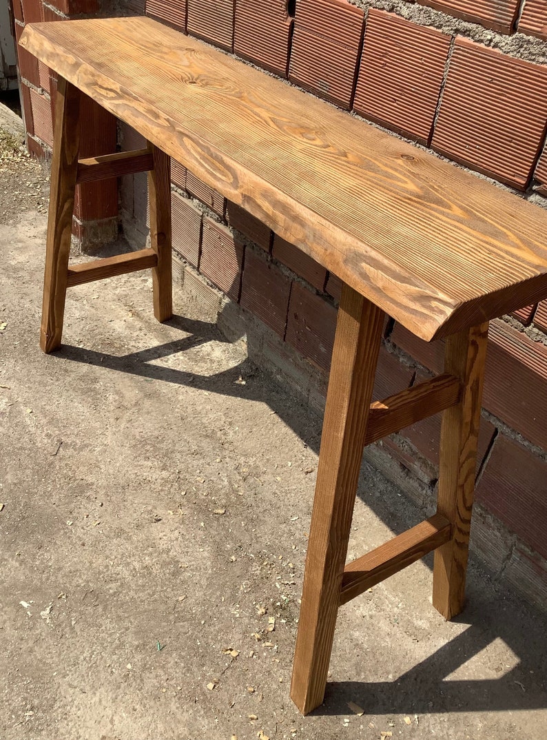 Rustic Custom Reclaimed Wood Console Table/wooden/entryway Table/farm House/kitchen/coffee Table ...