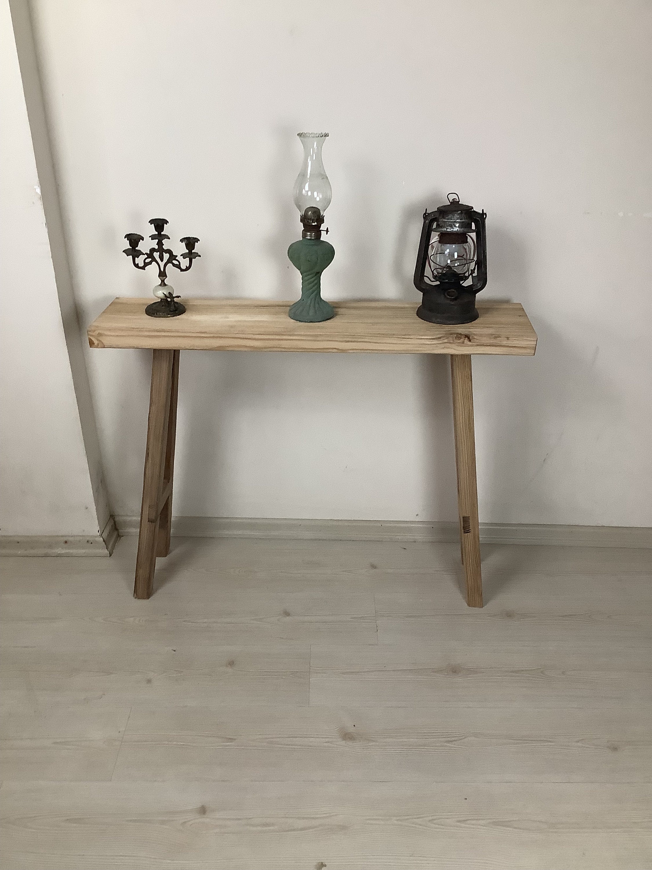 Rustic Console Table - Etsy