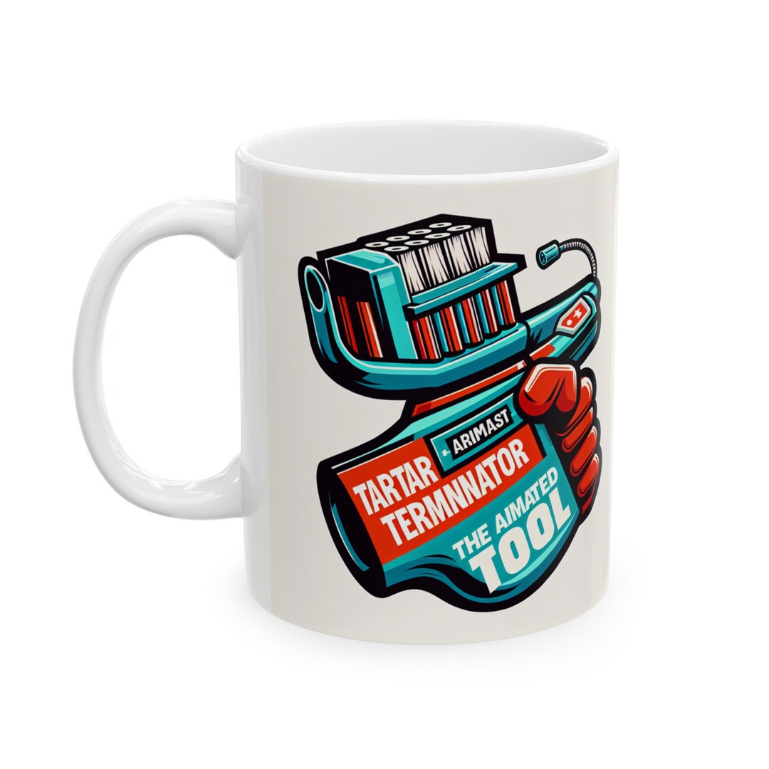 The Aimated Tool Mug, AI Design Mug, Aiart Coffee Mug, Cute Tea Mug ...