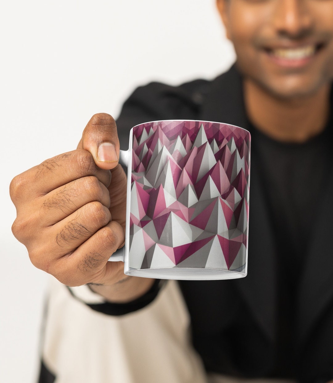 New Trendy Mountain Design Coffee Mug, Designer Coffee Mug, Designer ...