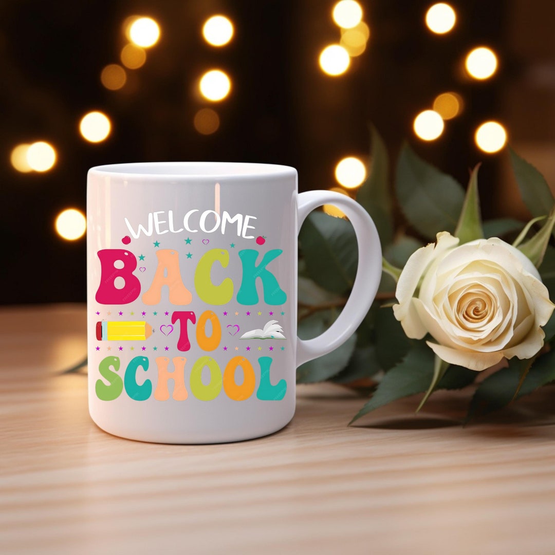 Welcome Back to School Teacher, Coffee Mug, Perfect for Gift, Gift for ...