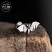 16G Titanium Threadless Bat Cartilage Stud/conch Stud/tragus Stud/flat ...