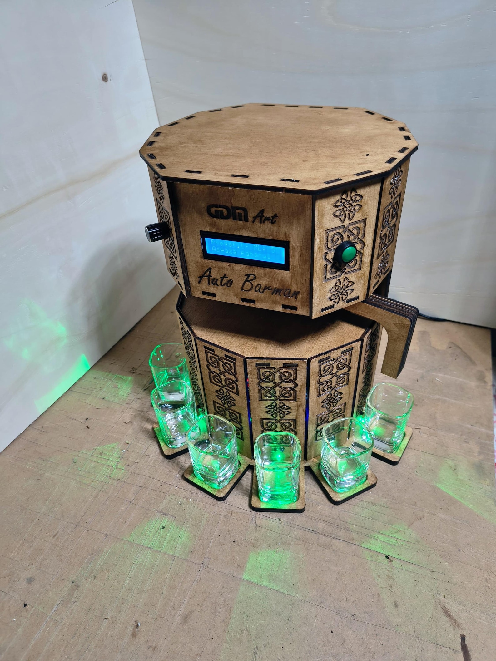 Automatic Liquid Dispenser: Auto-barman V.2.0 (programming Code ...