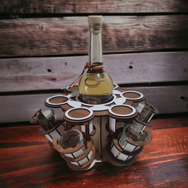 Dispenser for 6 Shots With Bottle V1 (digital Product) - Etsy