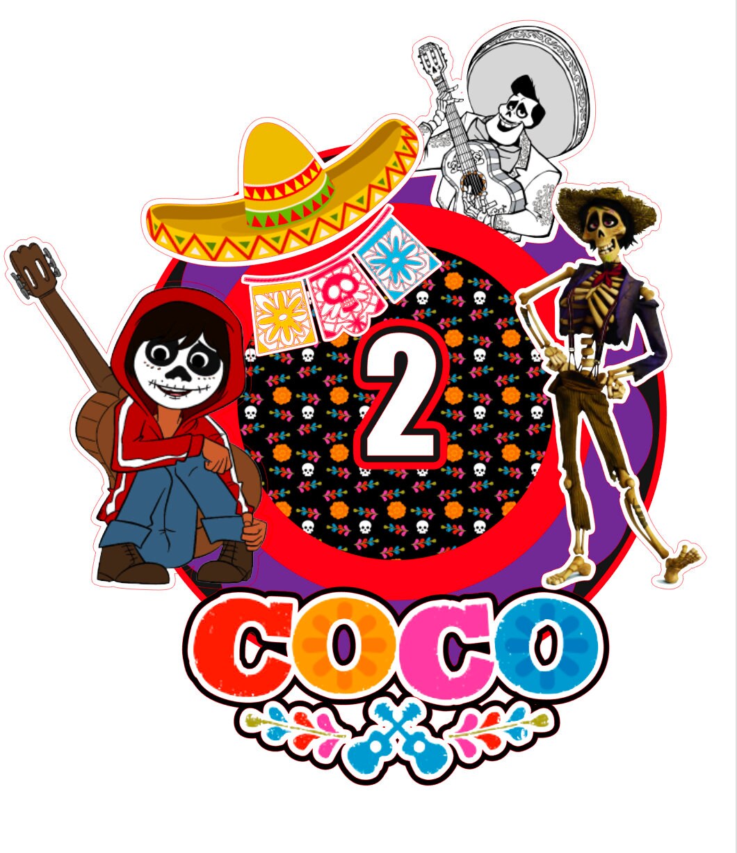 Topper de COCO (ARCHIVO DIGITAL) - Etsy México