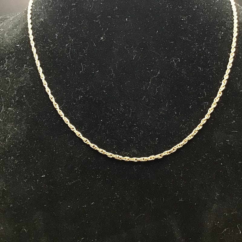 Vintage Avon Chain Necklace - Etsy