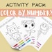 Color by Numbers With Gabby Cats! - Etsy