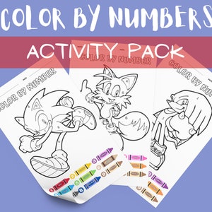 Sonic Svg Numbers - Etsy