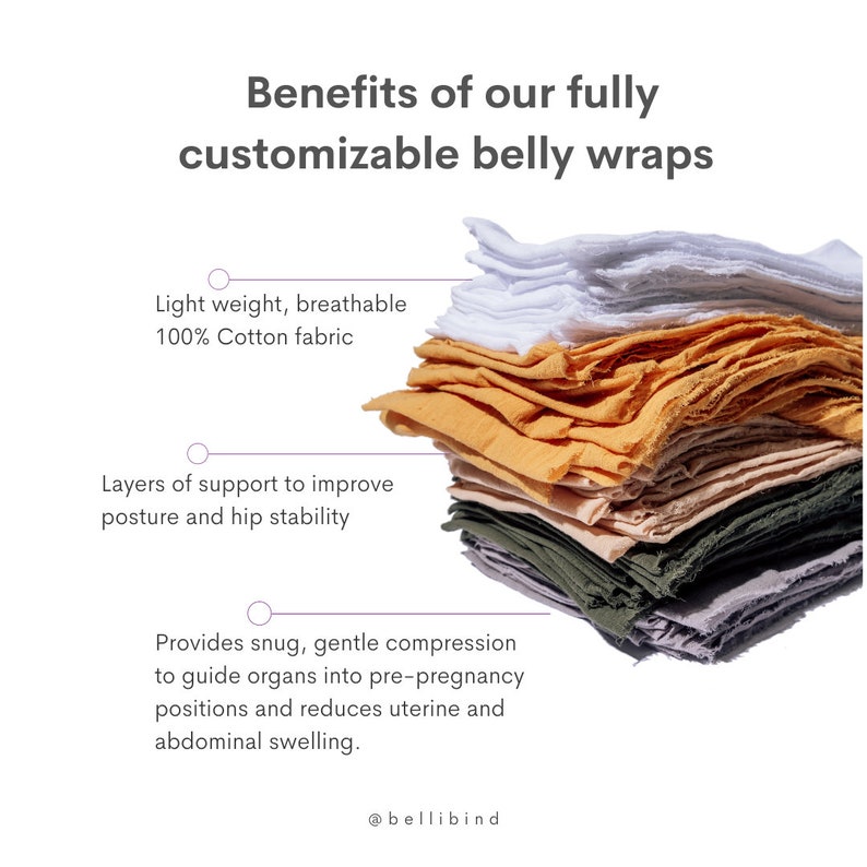 Postpartum Belly Wrap | Bengkung Belly Binding With Waist Trainer Kit ...