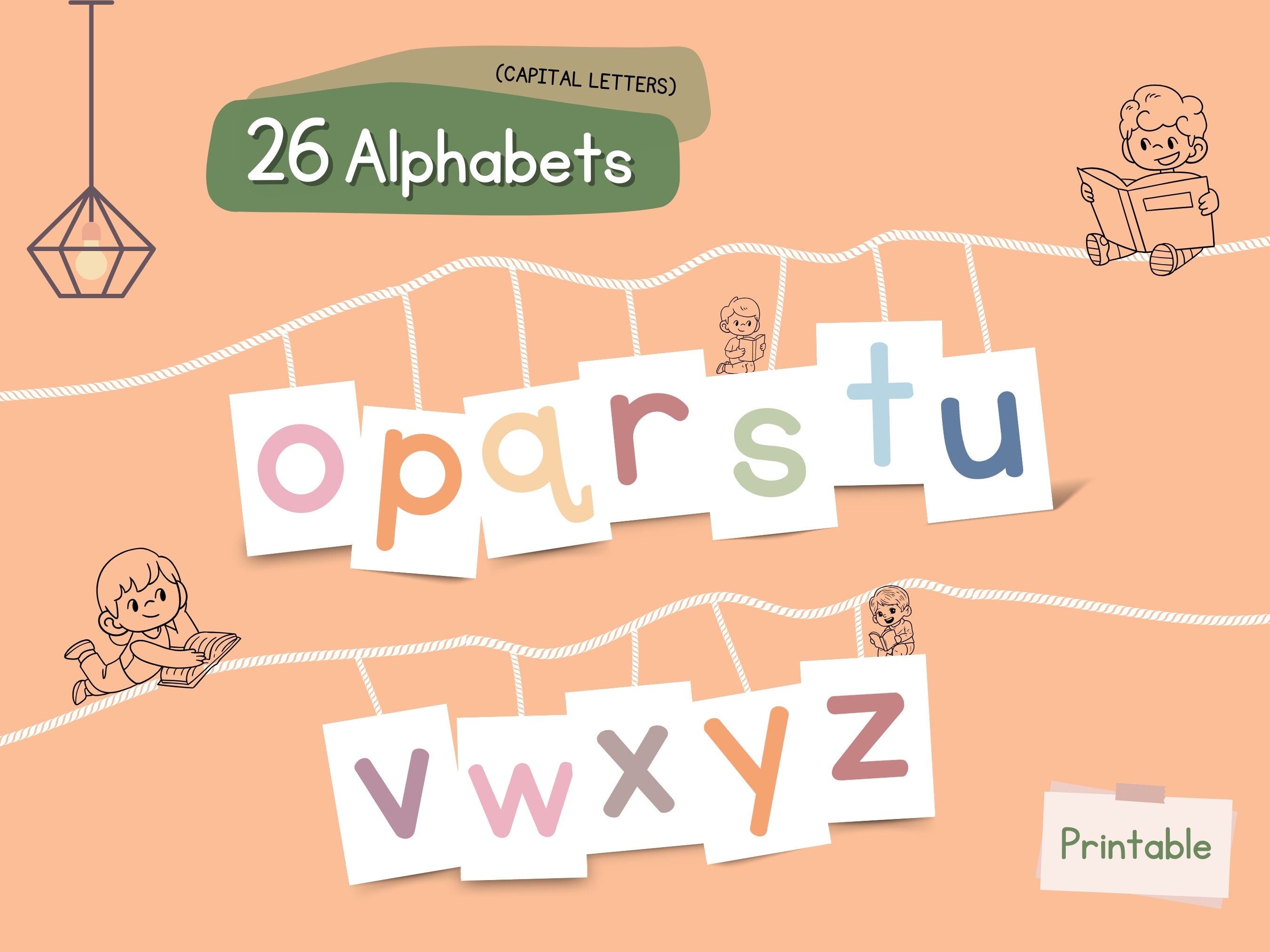 Small Alphabets Printable Flashcards. Abc Flashcards for Homeschooling ...