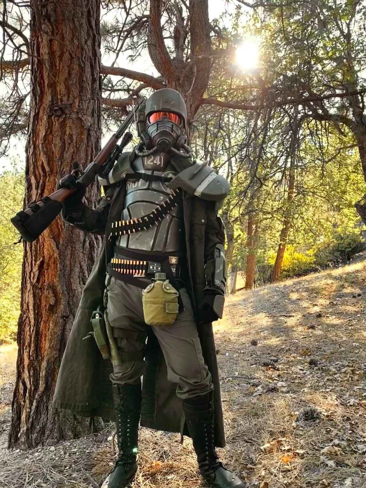 New California Republic Ranger Riot Gear Fallout STL Files for 3D ...