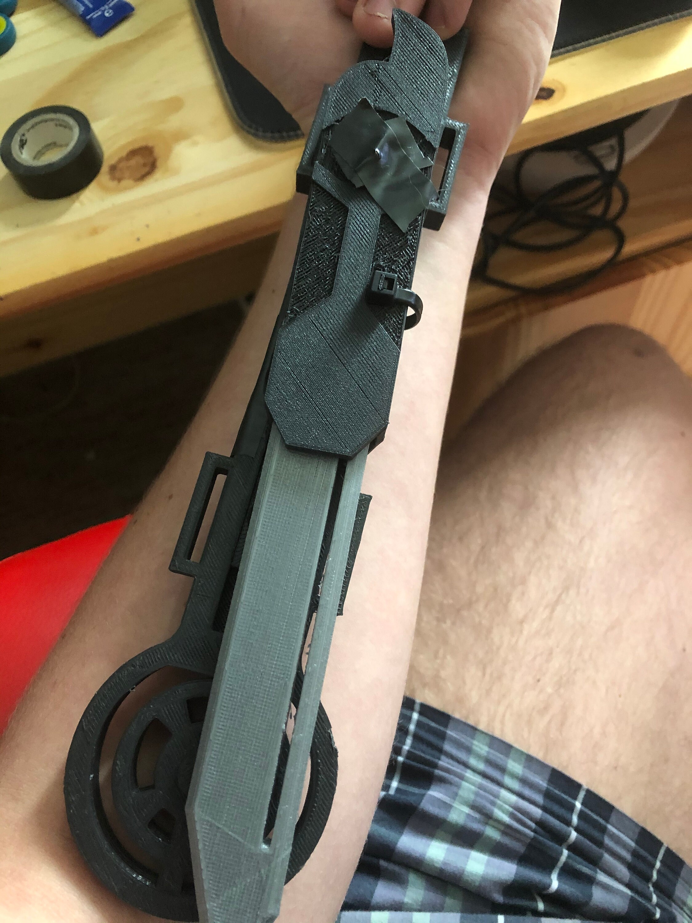 Connor Kenway's Folding Hidden Blade Assassin's Creed STL Files for 3D ...