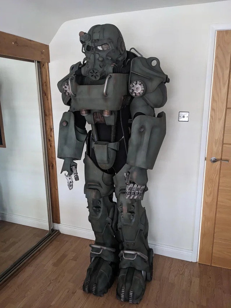 T-60 Power Armor Full Set wearable or Useable as a Display - Etsy