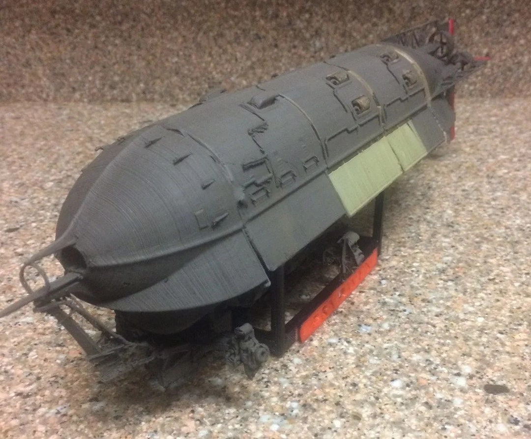 The Prydwen Brotherhood of Steel Mothership Fallout STL Files for 3D ...