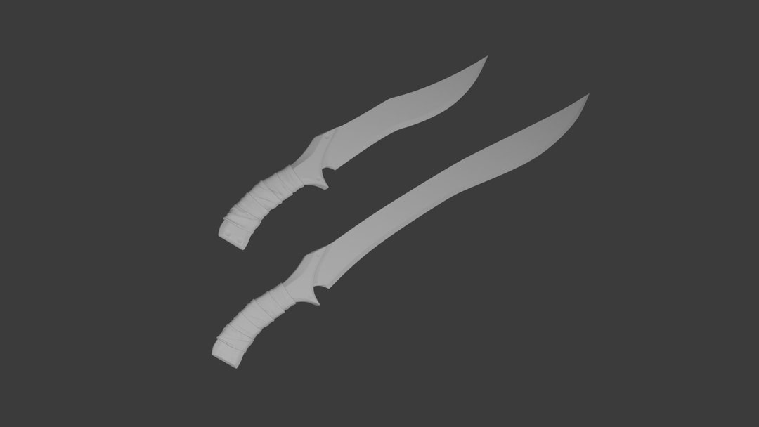 Deyd Rautha's Knives Dune: Part 2 2024 STL Files for 3D Printing - Etsy