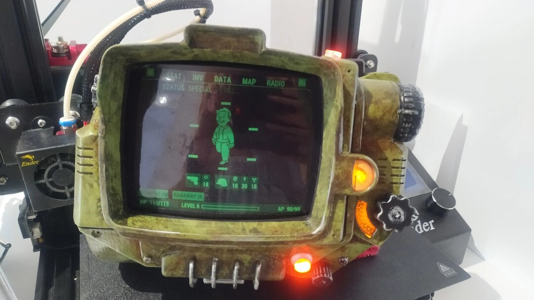 Pip-Boy 3000 MK.IV Fallout 4 STL Files for 3D Printing - Etsy Portugal