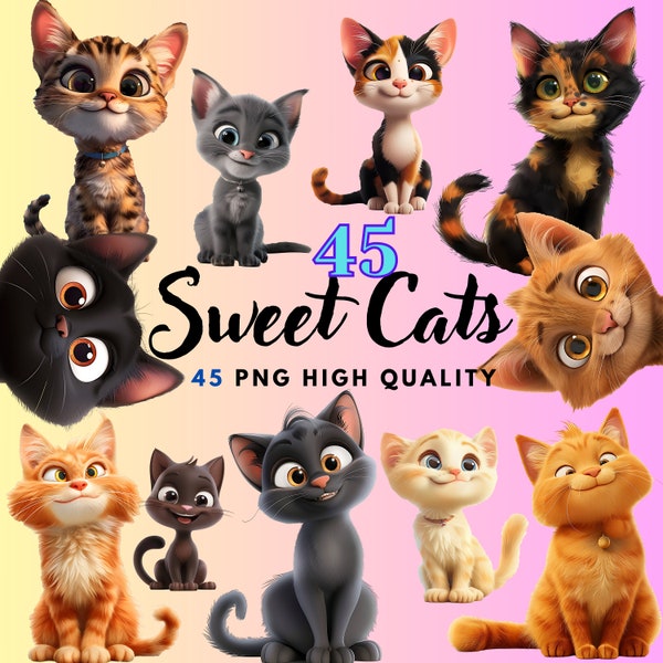 Cute Cats - Etsy