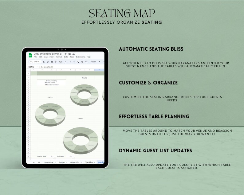 Wedding Checklist, Wedding Binder, Wedding Budget, Wedding Excel ...