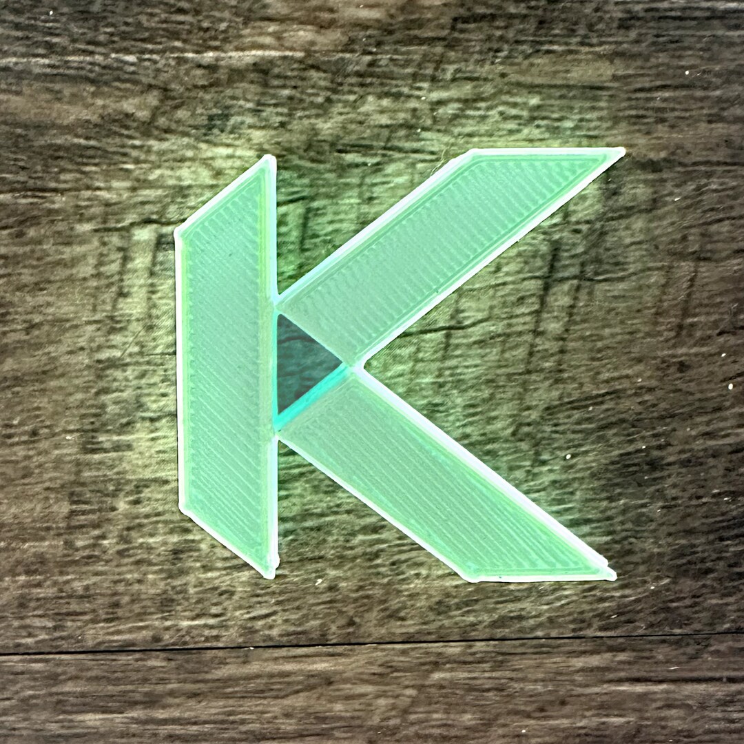 Kadena Logo 3D Printed Model Cryptocurrency - Etsy