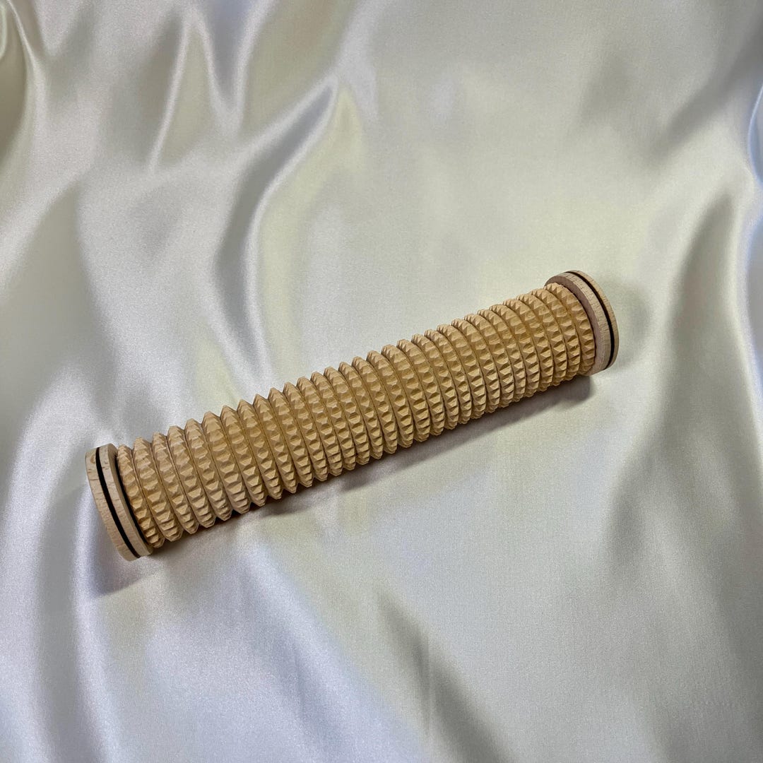 Wooden Foot Roller Massager, Beech Wood Reflexology Roller, Deep Tissue ...