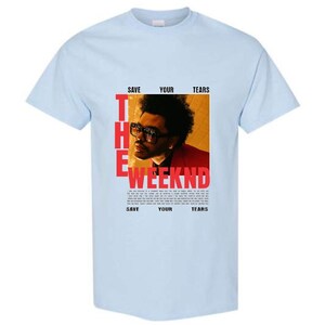 THE WEEKND T-shirts - Etsy