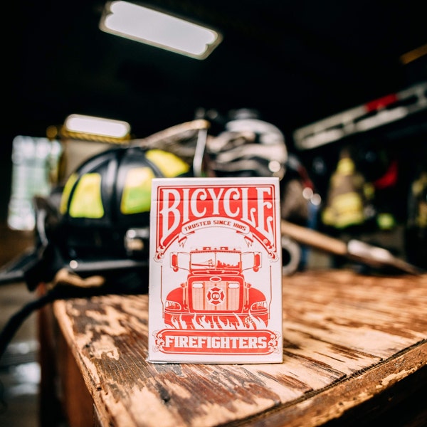 Playing Card Firefighter - Etsy