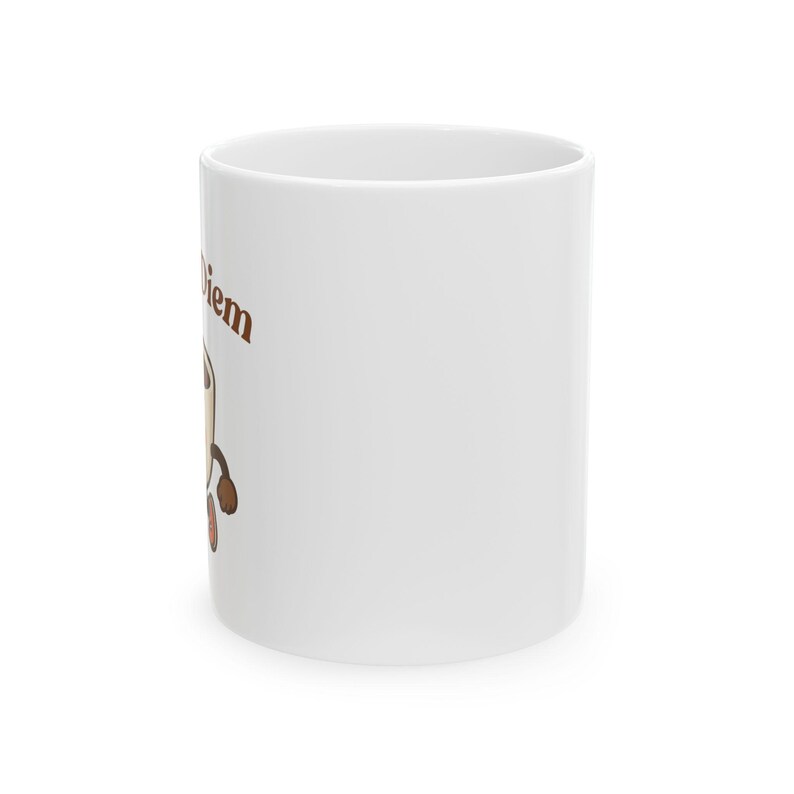 COFFEE DIEM Mug: Bold Cup With Attitude | Funny Gift for Caffeine ...