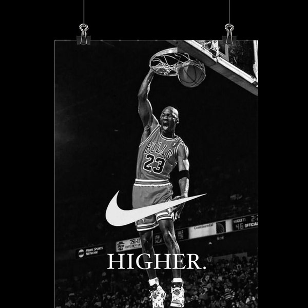 Michael Jordan Poster - Etsy