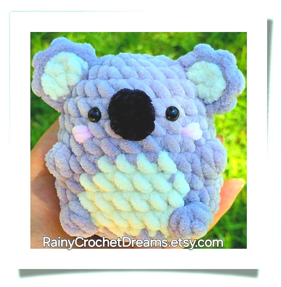 Crochet Koalas Koala Plushies, Koala Amigurumi, Stuffed Animal Koala ...