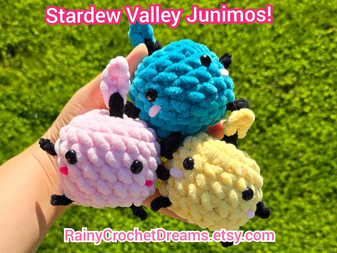 Stardew Valley, Junimos! Crochet Junimo, Stardew Valley Plushie ...