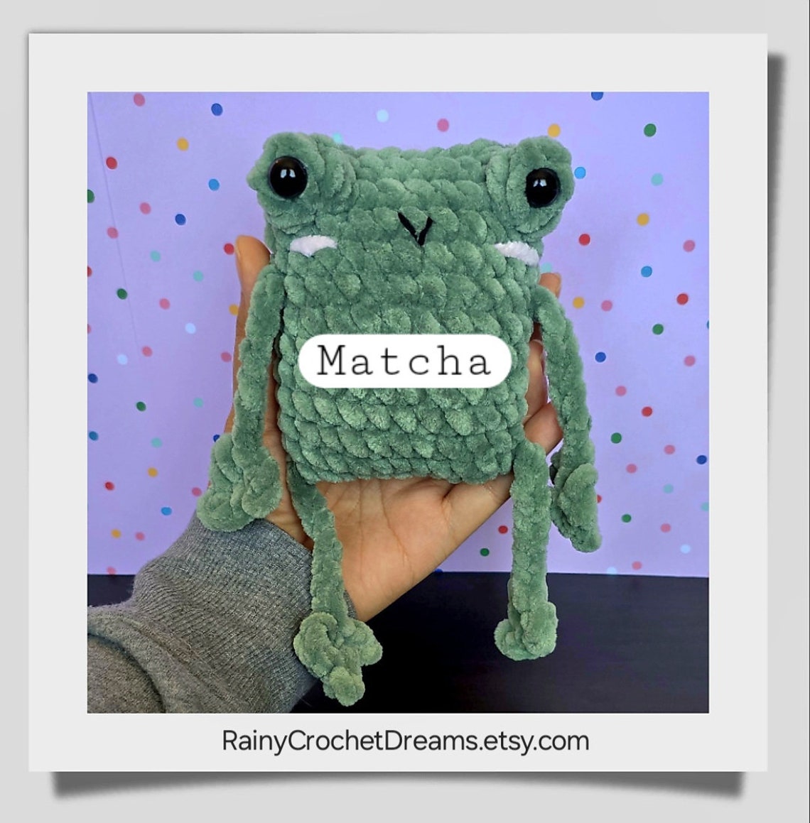 Silly Frogs Crochet Frog, Froggy Plushie, Frog Amigurumi, Frog Stuffed ...