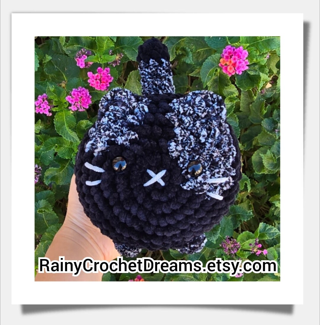 Loaf Cat oreo, Crochet Cat, Cat Amigurumi, Cat Plushie, Cat Stuffed ...