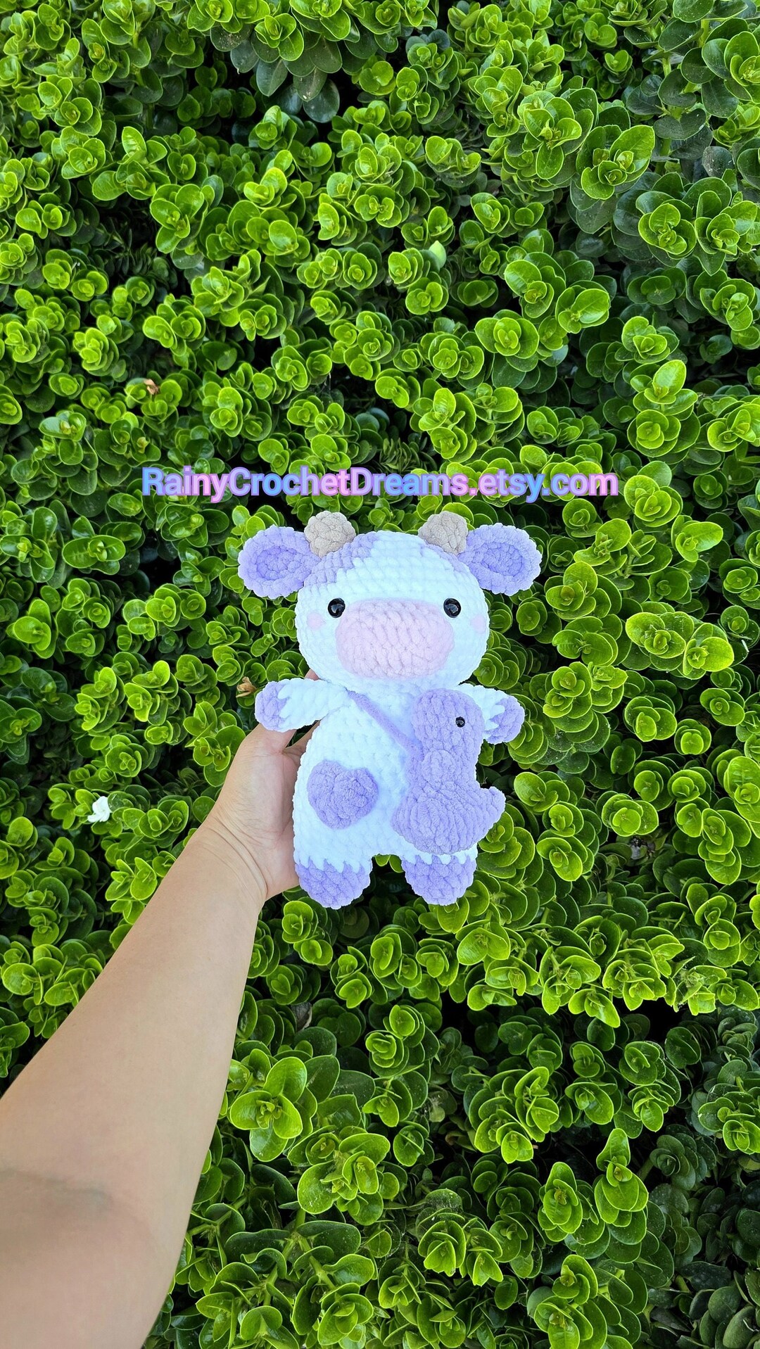 Crochet Cow, DINO COW, Handmade Dinosaur Cow, Stuffed Animal, Cow ...