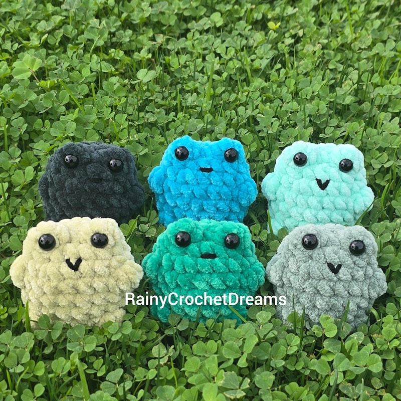 Mystery Crochet Frog - Etsy
