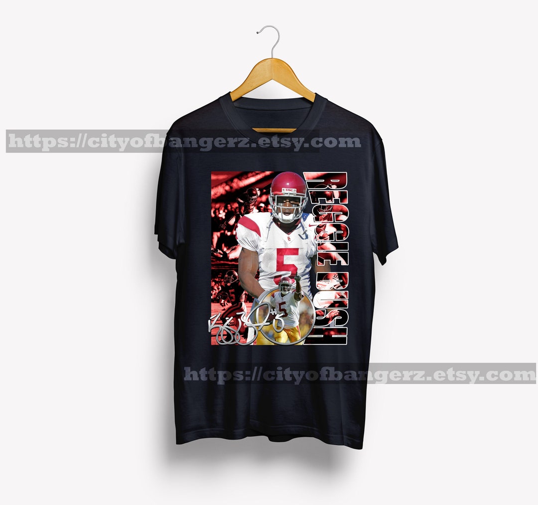 Reggie Bush V2 USC Trojans Fight on Vintage Tshirt Throwback 90s Shirt ...