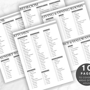 The Complete Airbnb Inventory Checklist, Canva Editable Inventory ...