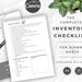 The Complete Airbnb Inventory Checklist, Canva Editable Inventory ...