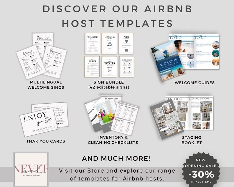 The Complete Airbnb Inventory Checklist, Canva Editable Inventory ...