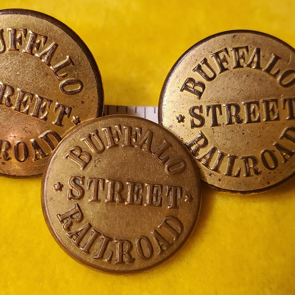 Railroad Uniform Buttons - Etsy