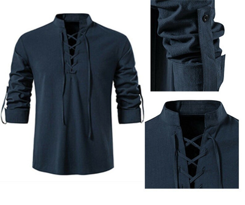 Medieval Pirtate Tunic, Renaissance Faire Viking Tunic, Ren Fair Viking ...