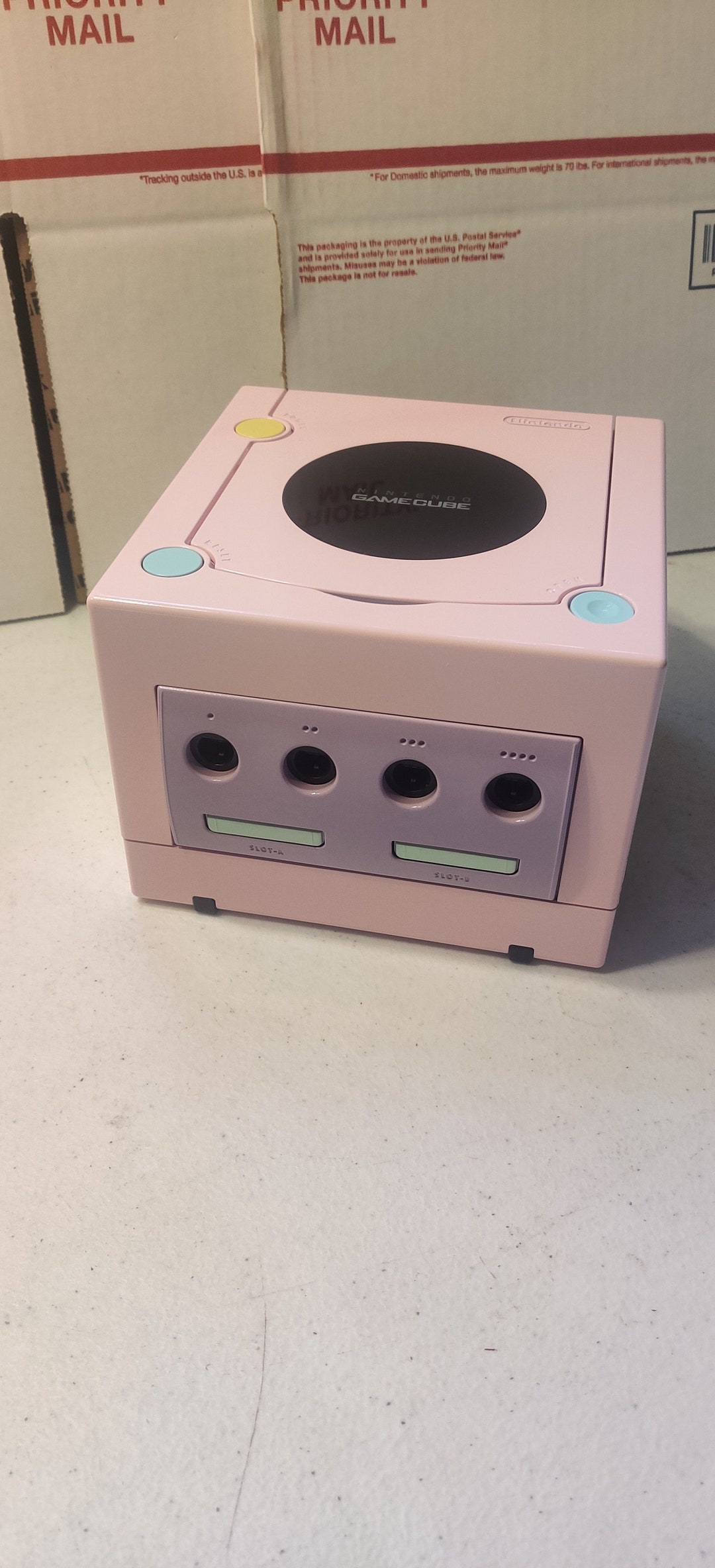 Nintendo Gamecube Console Model DOL 001 Light Pink Pastel Multicolor - Etsy