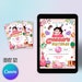 Steven Universe Editable Printable Birthday Invitation, Crystal Gems ...